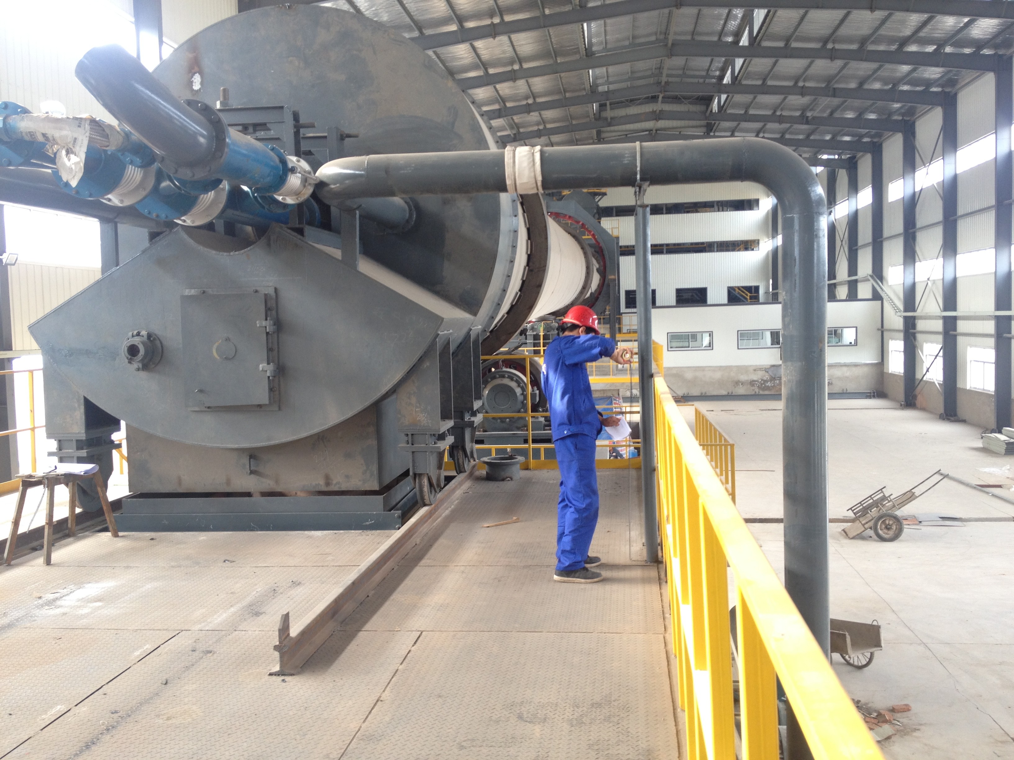 Hornilla del horno de cemento de la eficacia alta con el gas natural